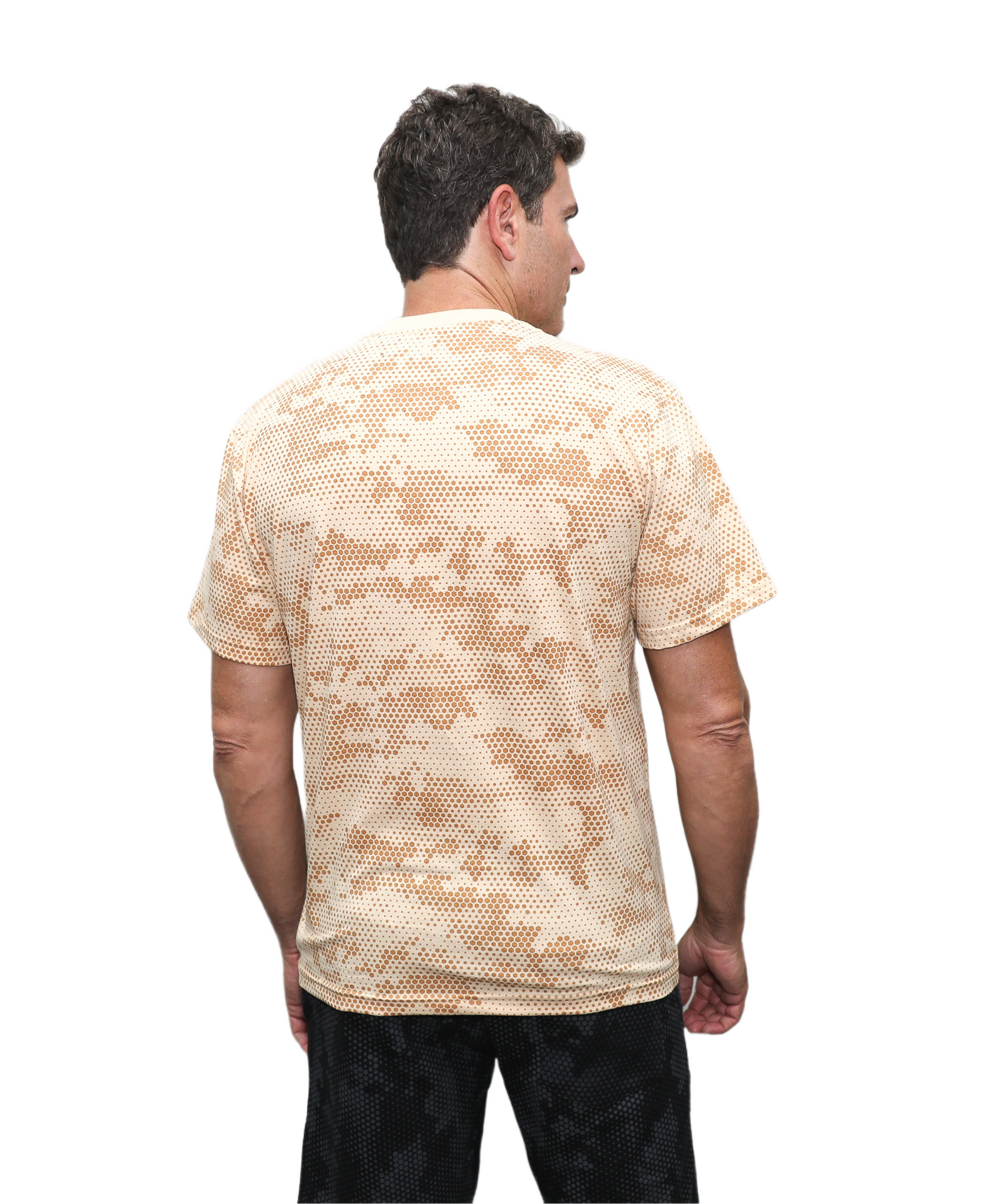 Camiseta Bad Boy Camo Cor Areia